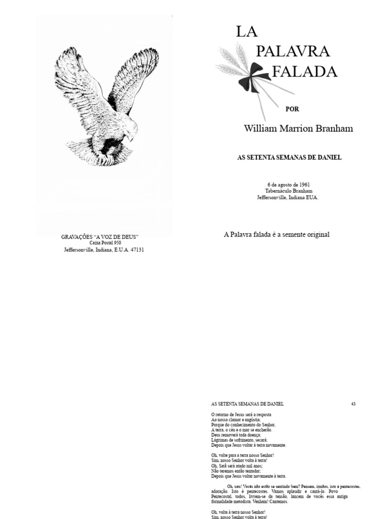 02 AS SETENTA SEMANAS DE DANIEL WMB | PDF | Jesus | Deus