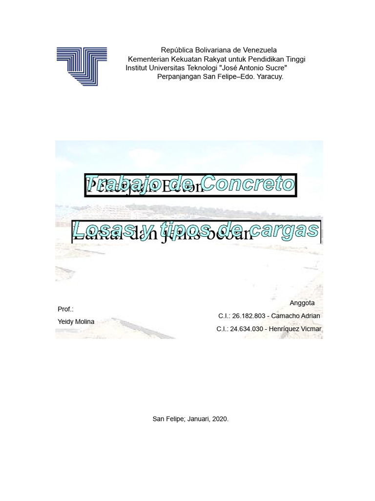 Jenis dan Desain Pelat Fondasi Beton | PDF