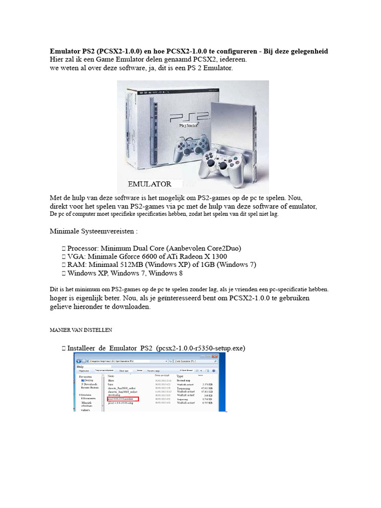 Emulator PS2 | PDF