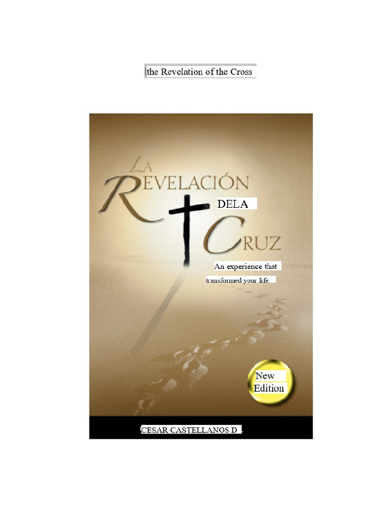 Encountering the Revelation of the Cross | PDF | Jesus | Revelation