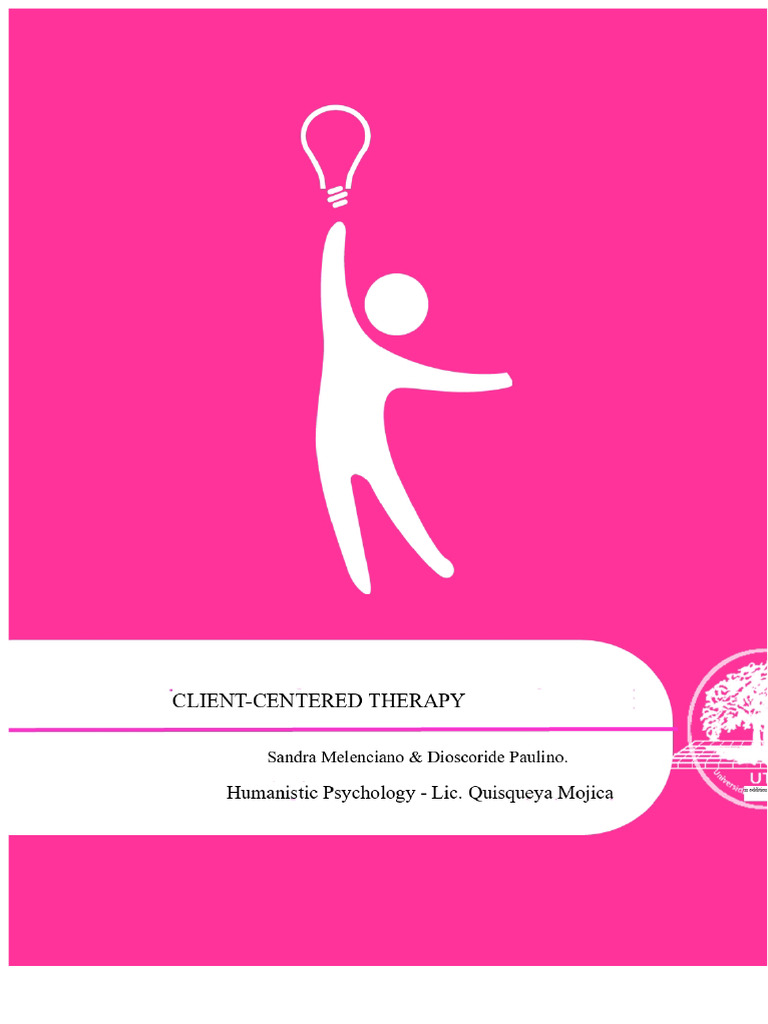 Client-Centered Therapy | PDF | Psychotherapy | Clinical Psychology