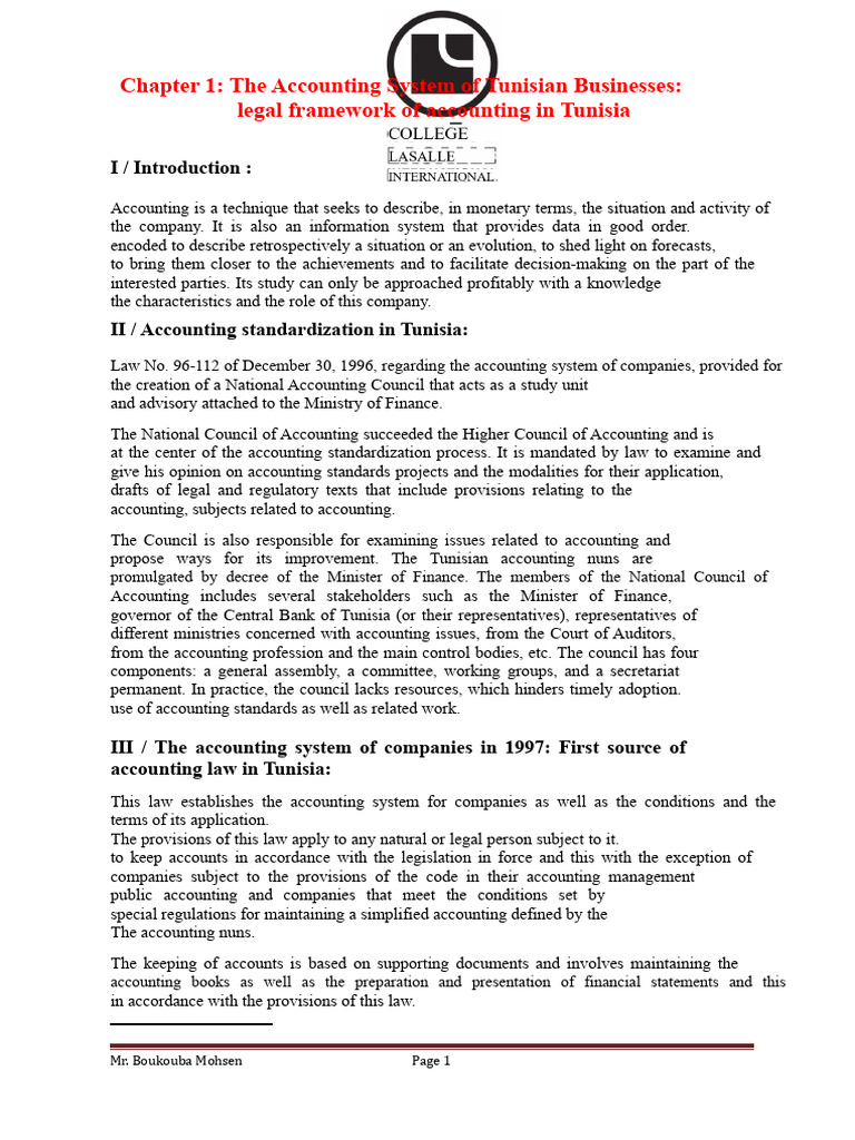 Chapter 1 Intermediate Accounting Pdf Information System