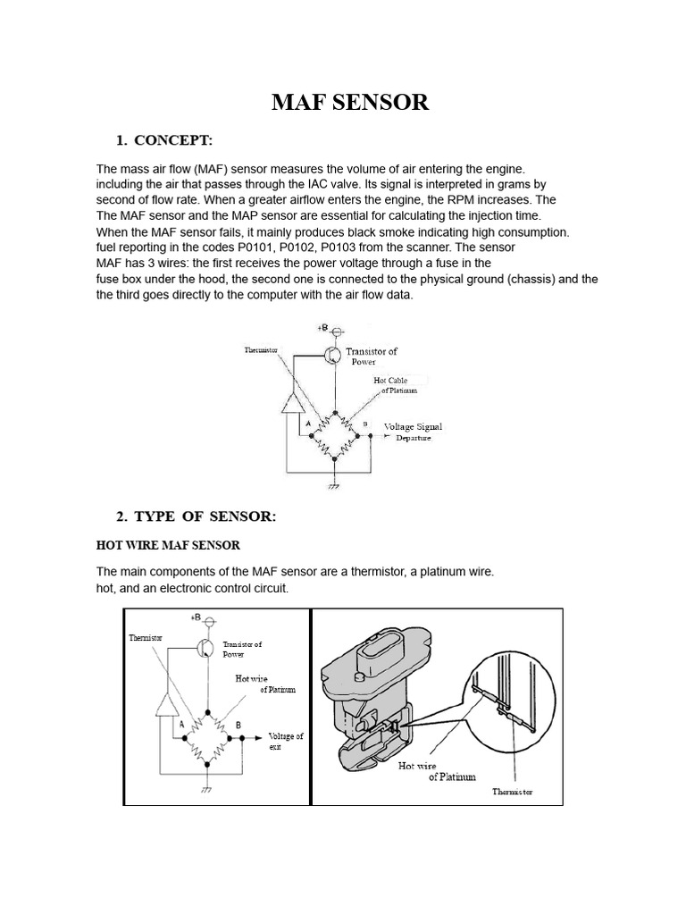 Maf Sensor | PDF | Mechanical Engineering | Equipment