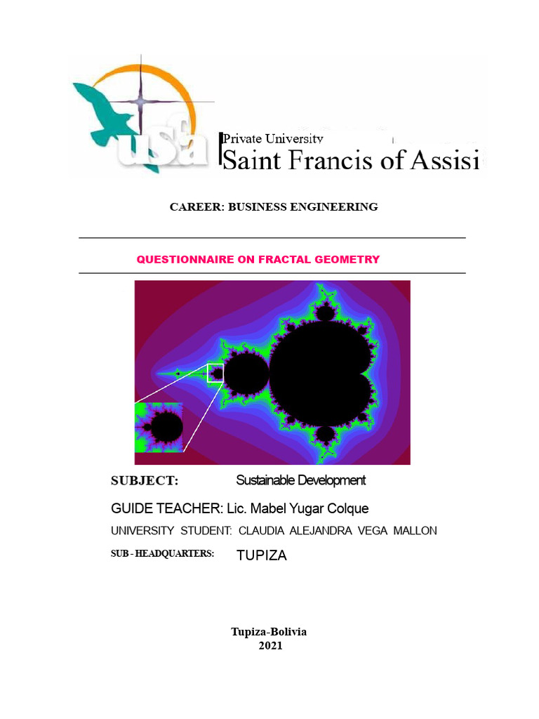 Fractal Geometry Questionnaire | PDF | Fractal | Geometry