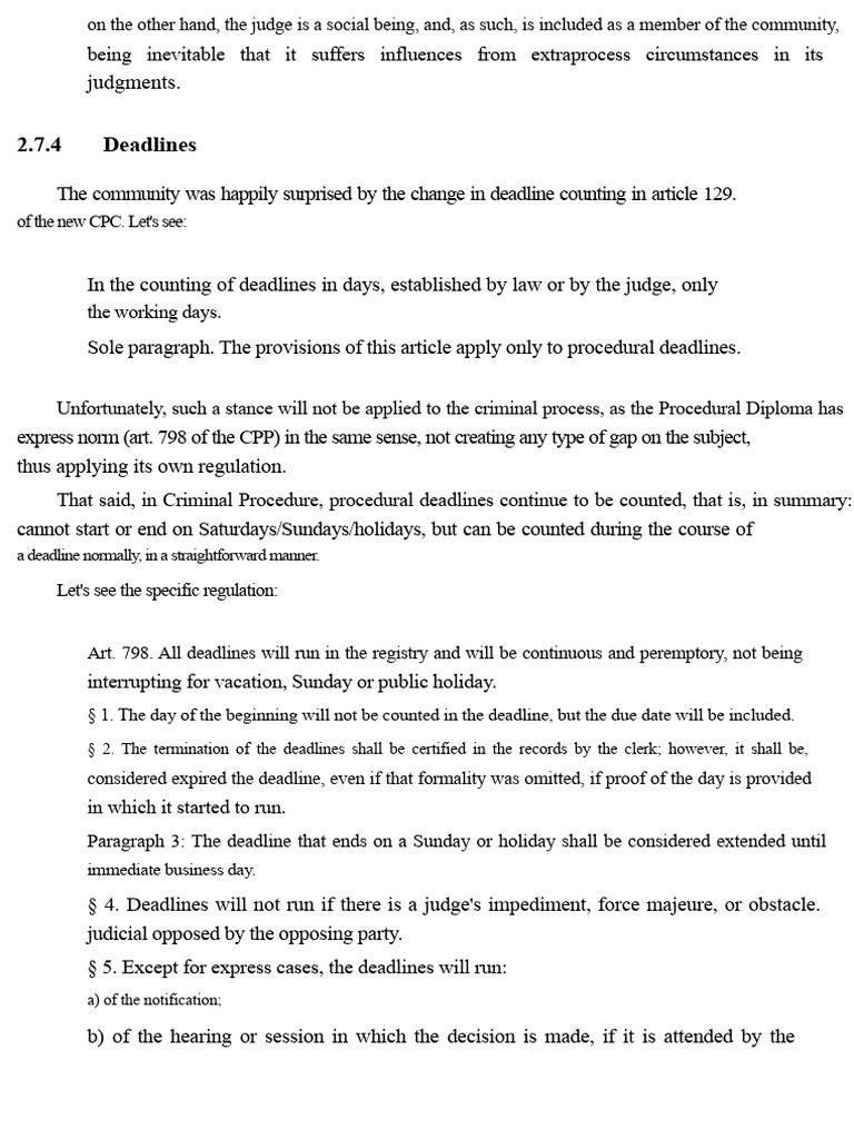 Criminal Procedure Manual Felipe Novaes PDF Free Copy Part3 | PDF ...
