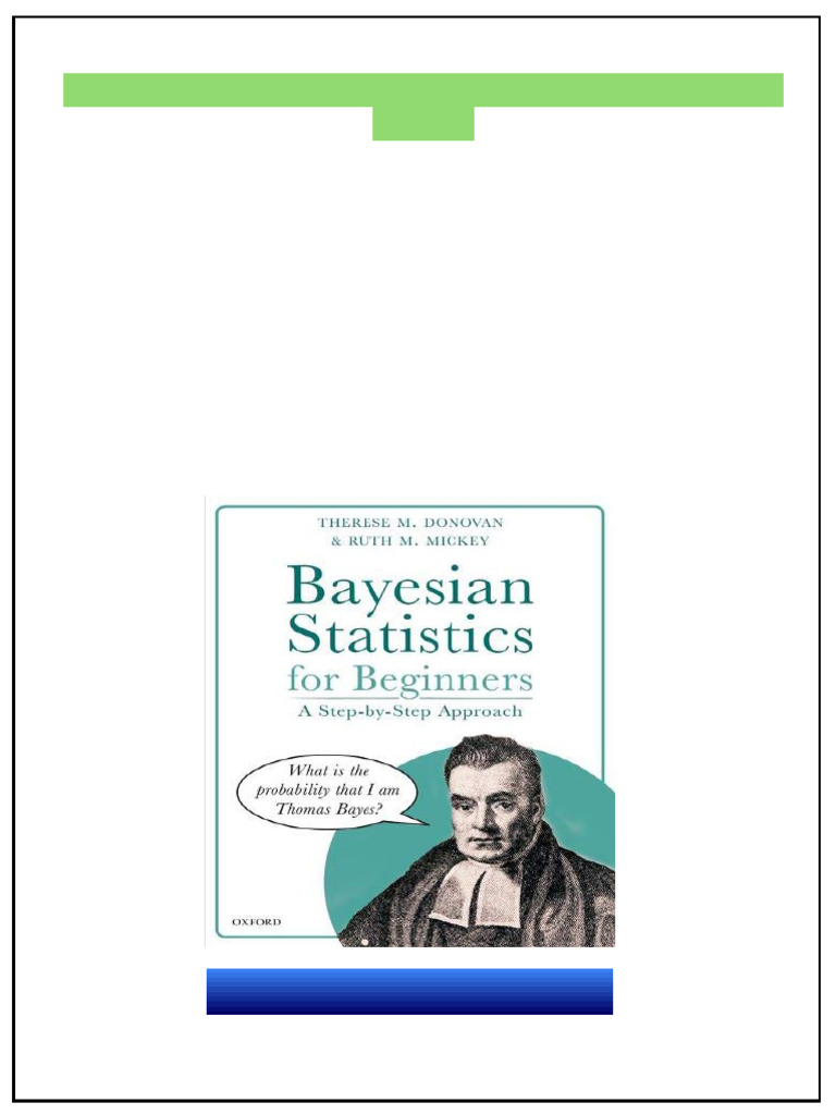 Bayesian Statistics For Beginners Therese M. Donovan Ready To Read | PDF | Bayesian Inference ...