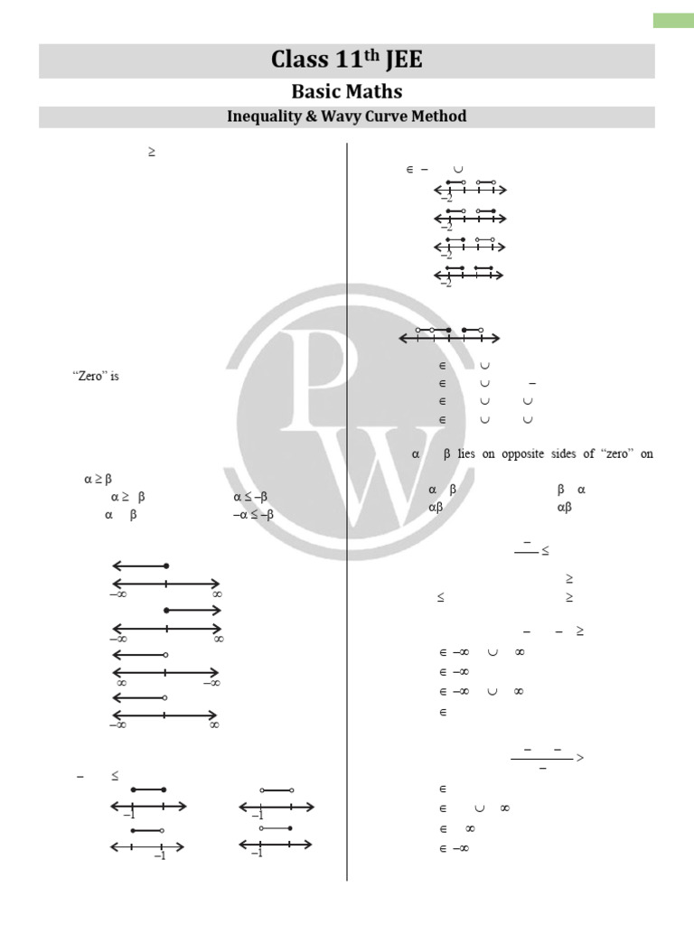 Basic Maths - Class 11th JEE - Questions | PDF | Numbers | Elementary ...