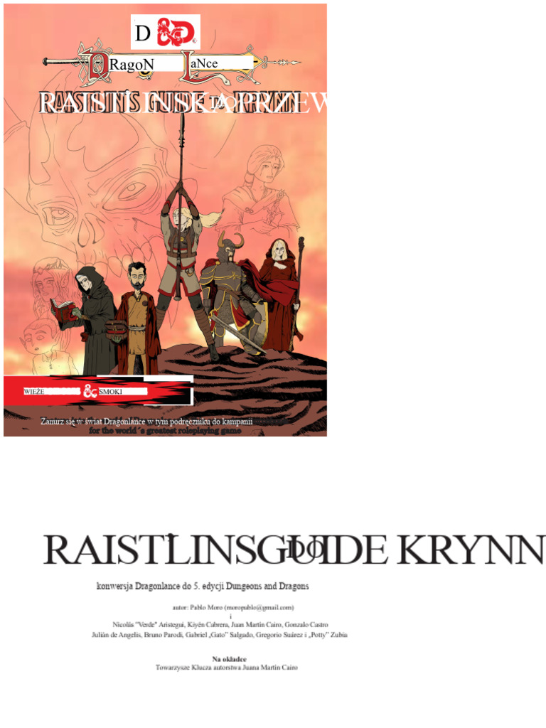 Dragonlance 5e v2.5 | PDF