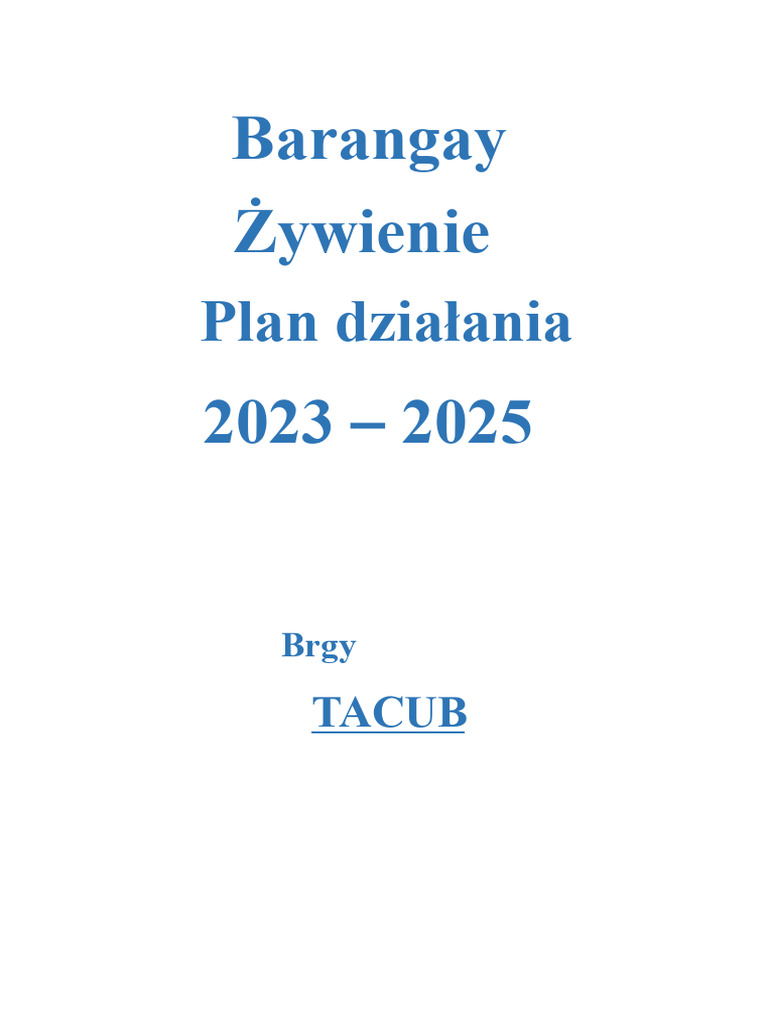 Bnap Brgy. Tacub 2023 | PDF