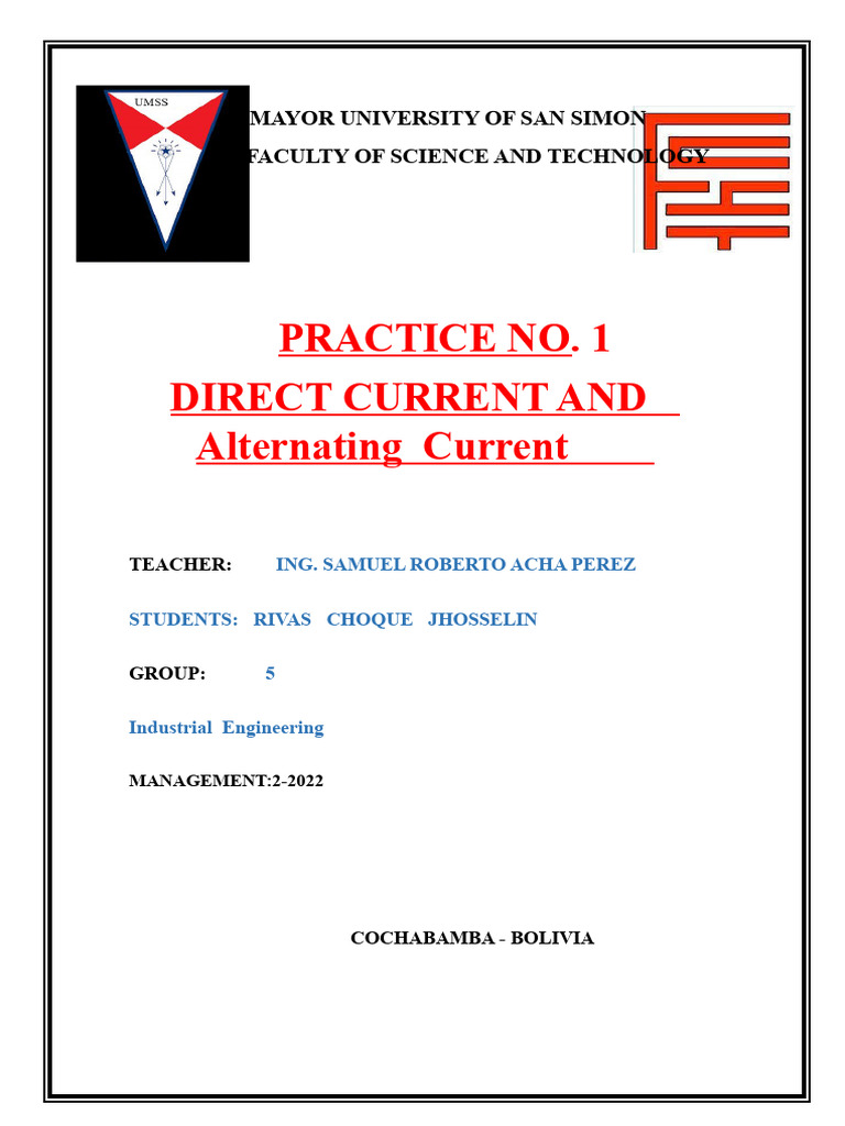Direct Current and Alternating Current | PDF | Direct Current ...