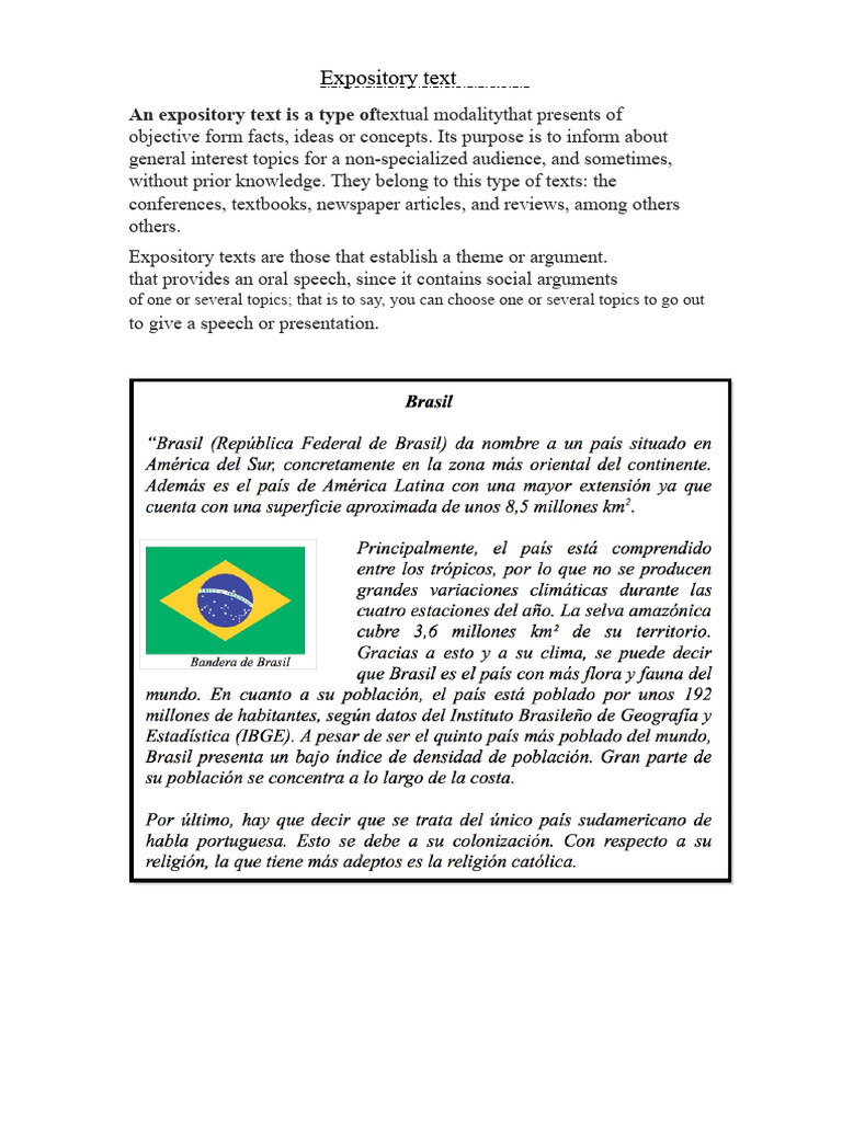 Expository Text | PDF | Narrative