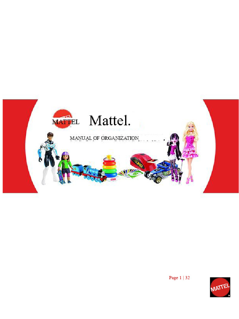 Mattel Company Overview and Structure | PDF | Barbie