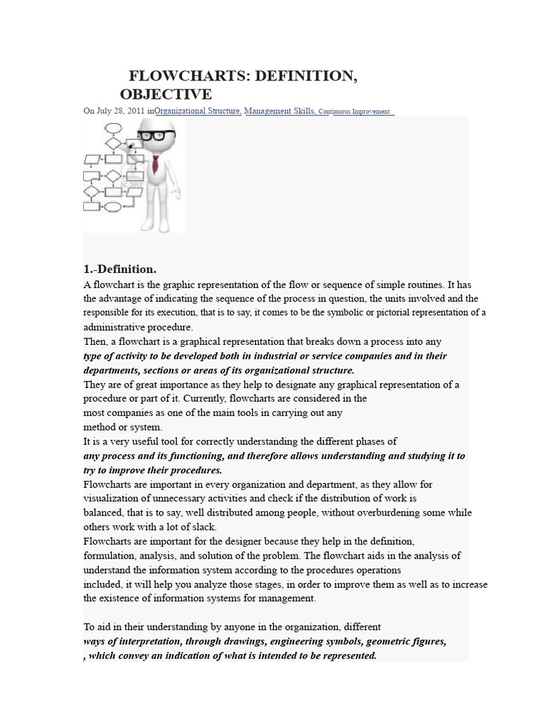 Importance of Flowcharts | PDF | Information | Communication