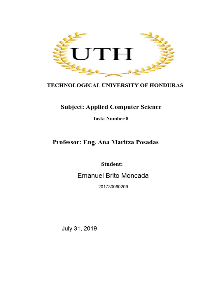 Task 8 Emanuel | PDF | Business