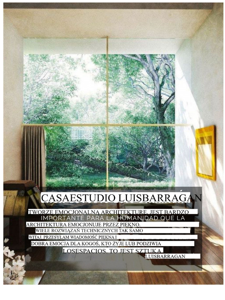 Dom Studio Luis Barragán | PDF