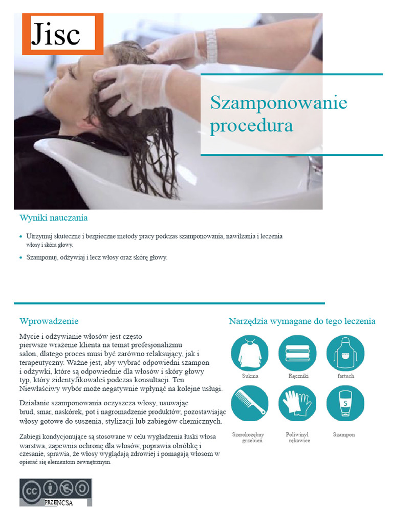 G19-Przewodnik Po Procedurze Szamponowania | PDF