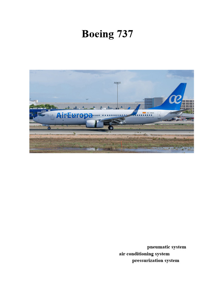 Boeing 737 Bleed Air System Guide | PDF | Aerospace | Gas Technologies