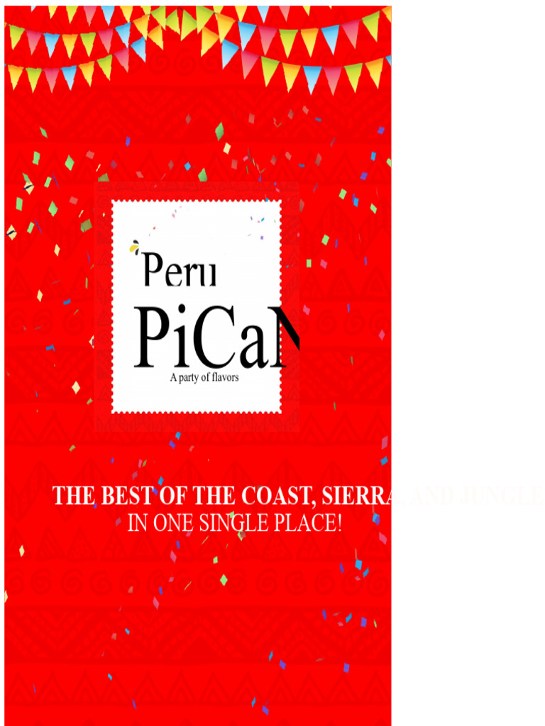 Spicy Peru Letter 2023 | PDF | Foods | North American Cuisine