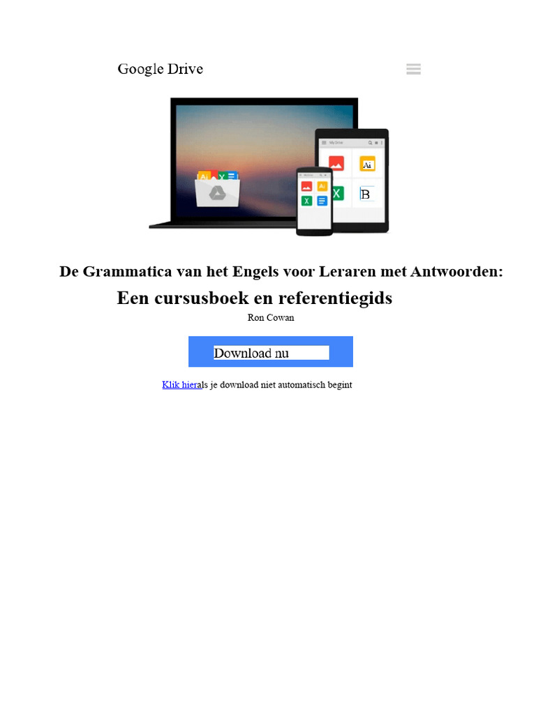 De Leraren Grammatica Van Het Engels Met Antwoorden Een Cursusboek en ...