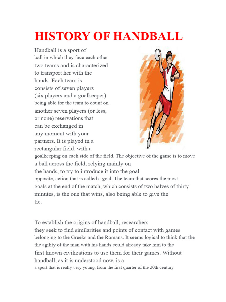 History of Handball | PDF