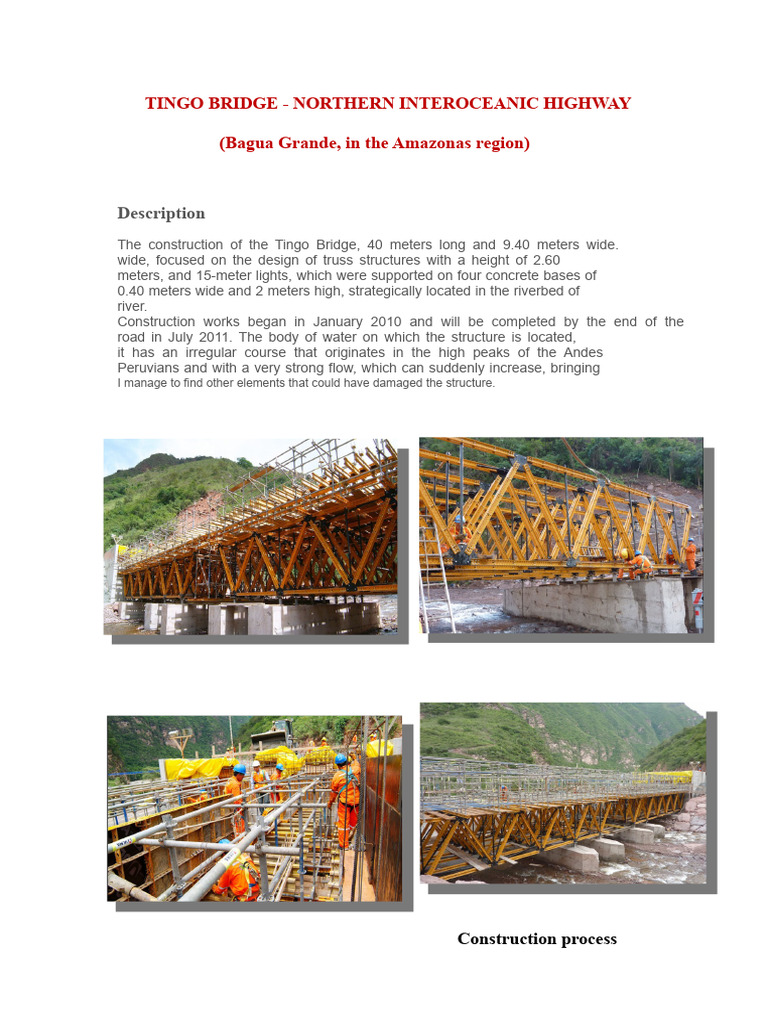 Bridges of Peru | PDF | Bridge | Civil Engineering