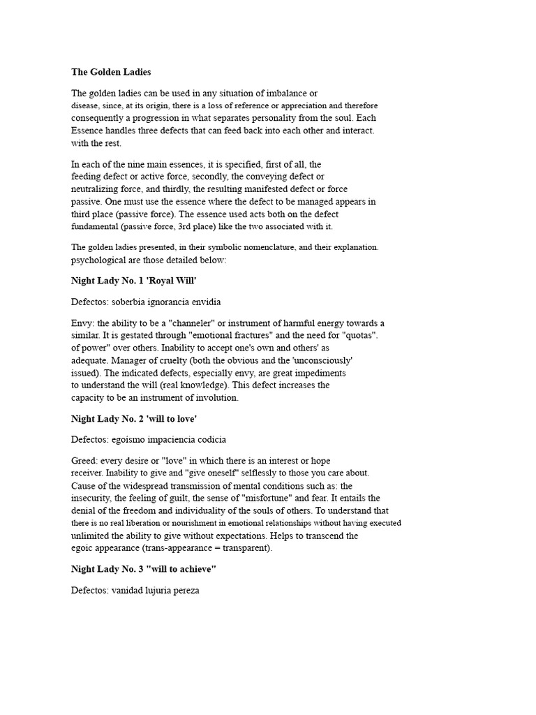 Golden Ladies | PDF | Soul | Knowledge