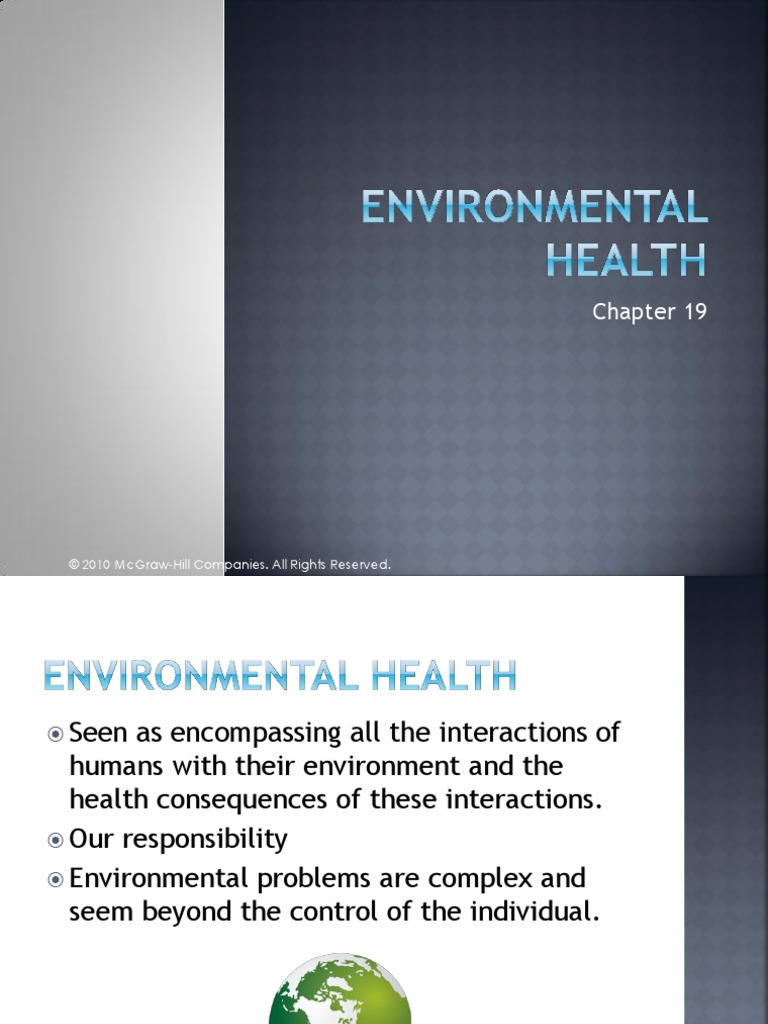 Insel11e - ppt19 Environmental Health | PDF | Atmosphere Of Earth | Air ...