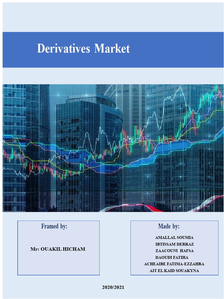 Derivative Market | PDF | Derivative (Finance) | Option (Finance)
