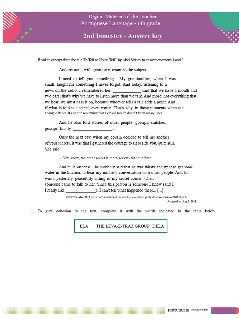 6th GRADE | PDF | Adjective | Linguistic Morphology