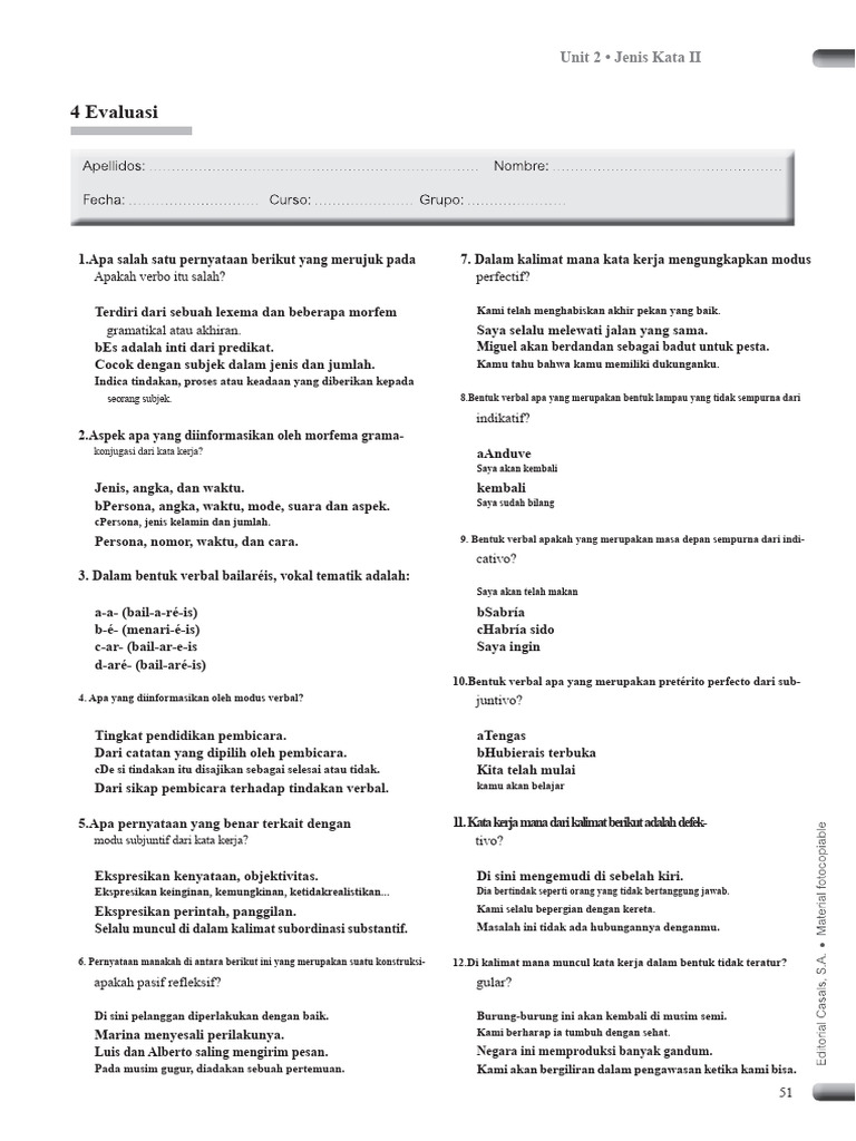 Latihan Yang Diselesaikan Gallego | PDF