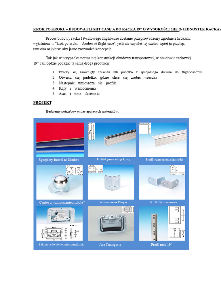 KROK PO KROKU Budowa Regałów | PDF