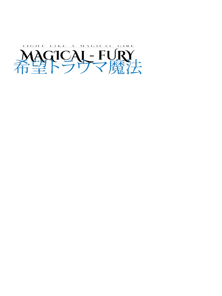 Magical Fury | PDF | Monsters | Psychological Trauma