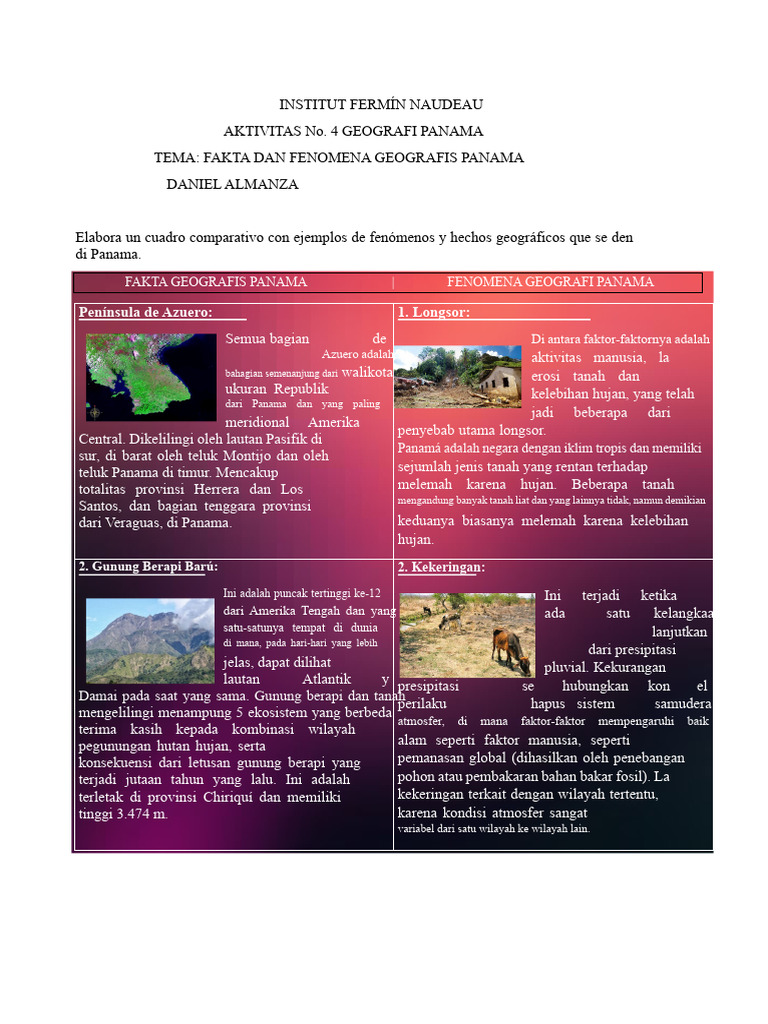 Tabel Perbandingan Geo 11N | PDF