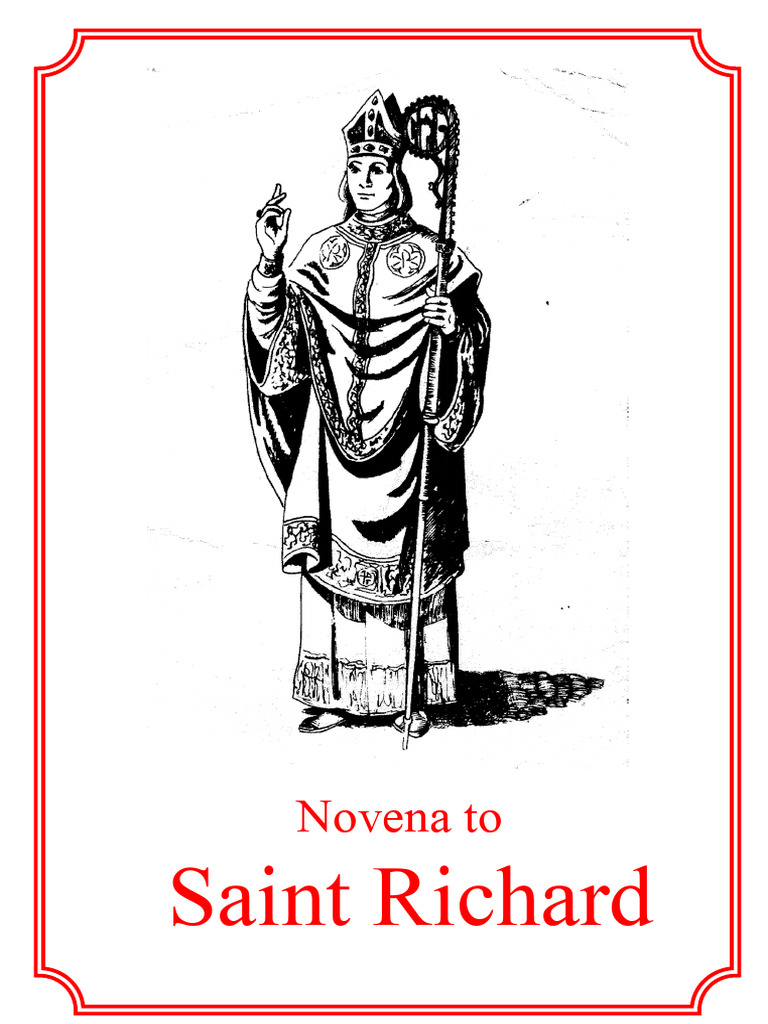 Novena Prayers to Saint Richard | PDF | Eucharist | Mary, Mother Of Jesus