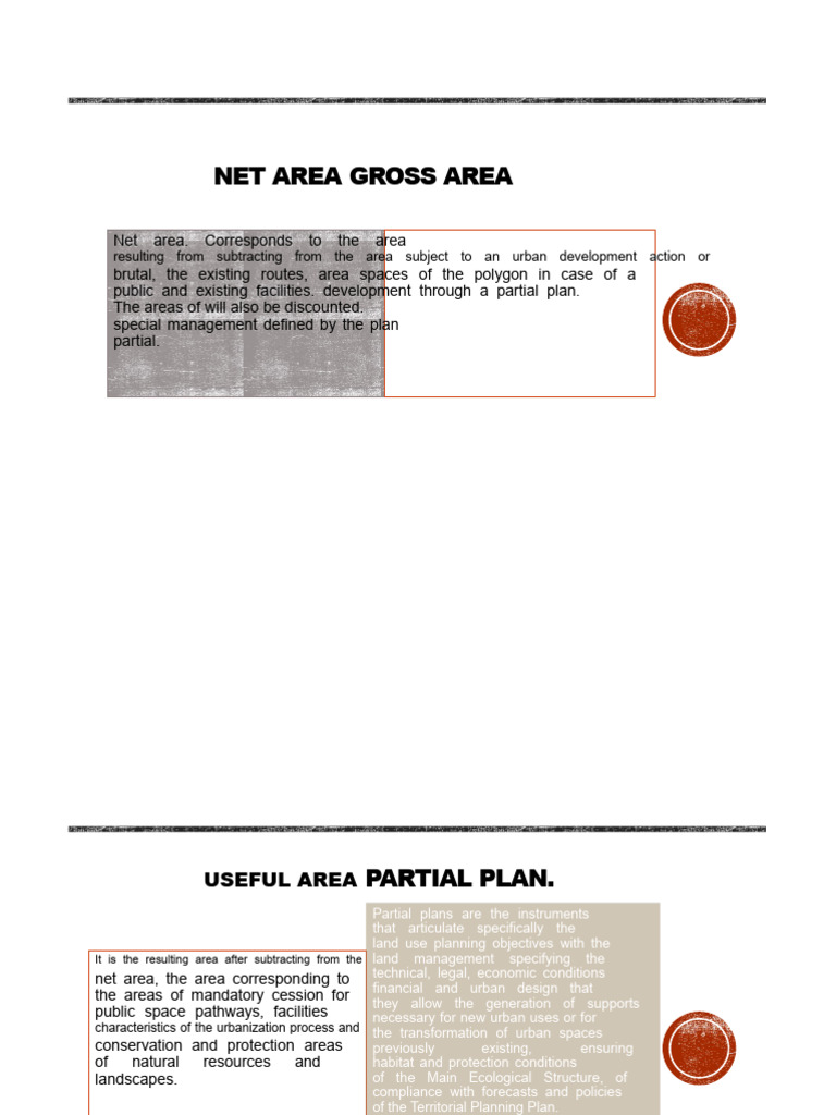 Net Area Gross Area | PDF | Traffic | Pedestrian