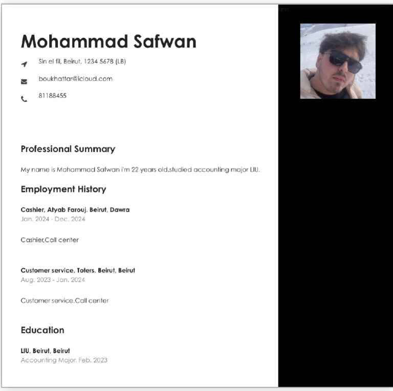 Mohammad Safwan CV | PDF