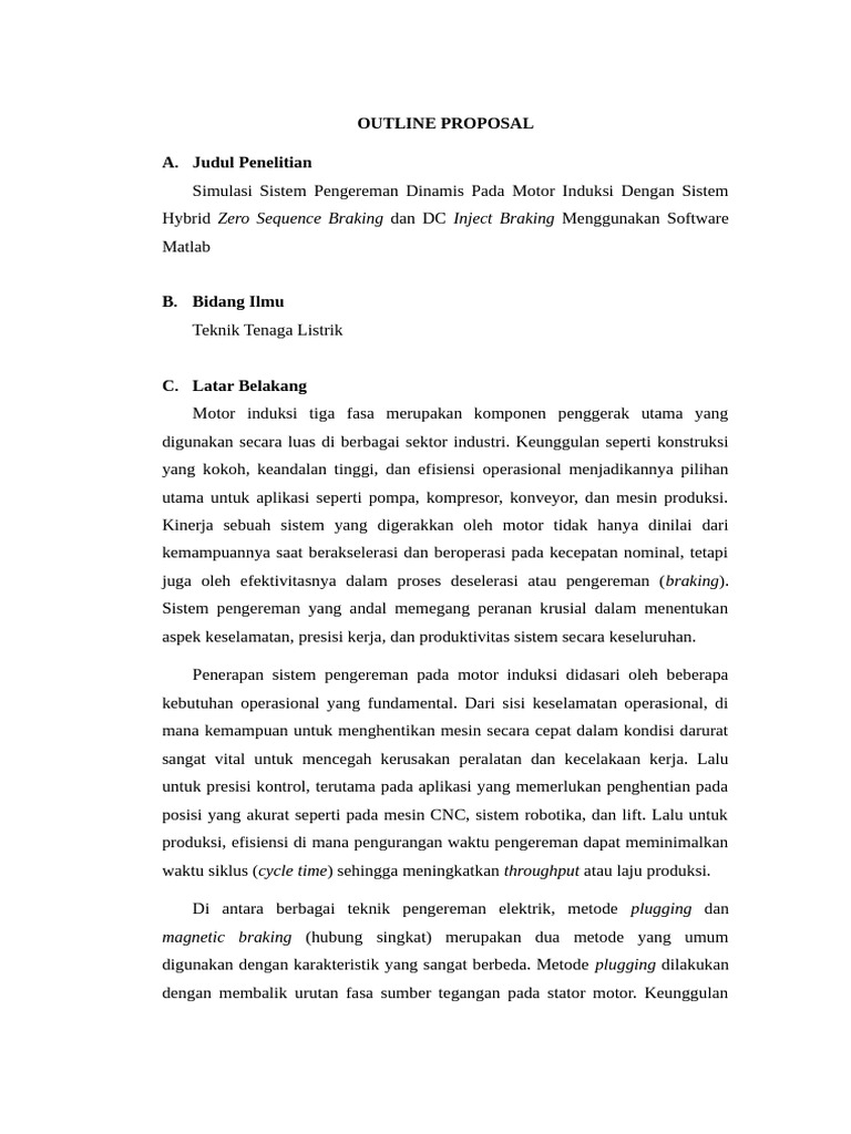 Proposal Ahmad Yunus | PDF
