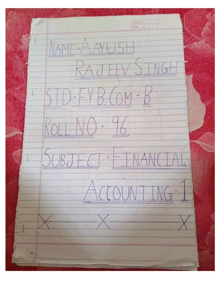 Financial Accounting Assignment 1 and 2 | PDF