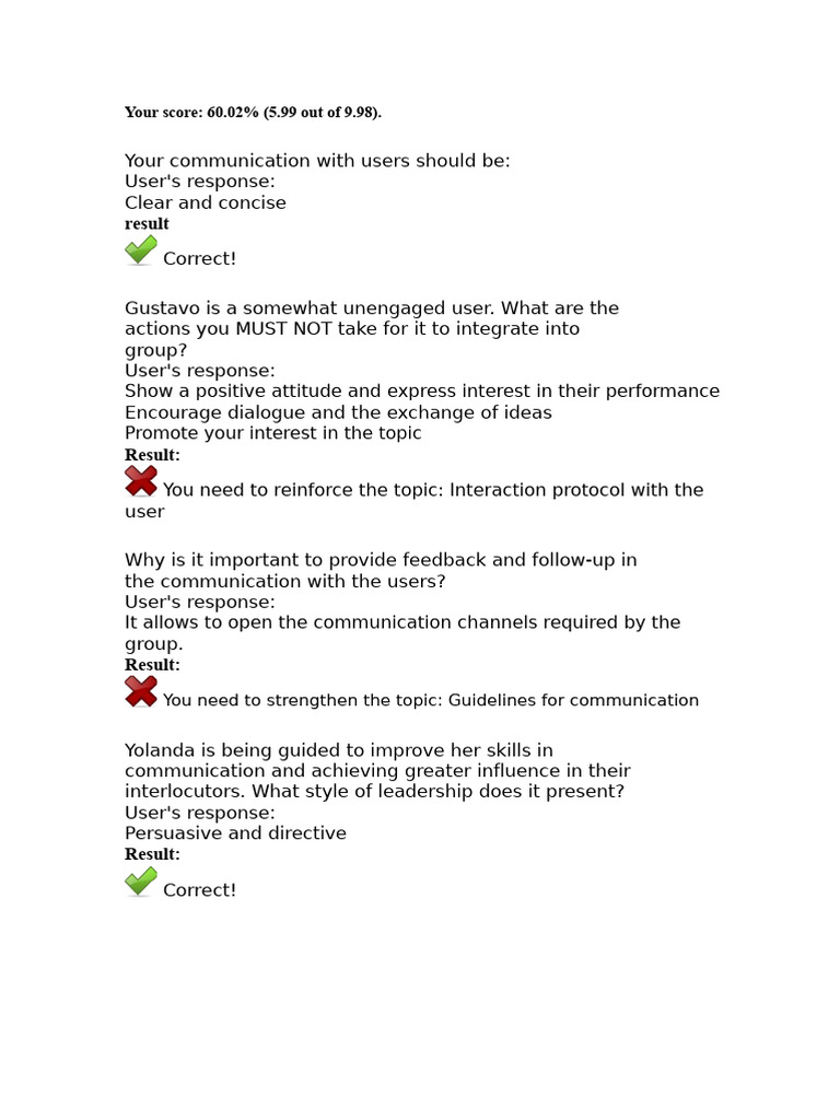 Lesson 2 | PDF | Leadership | Question
