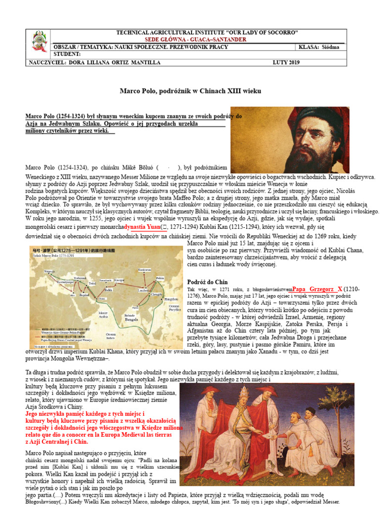 Marco Polo | PDF