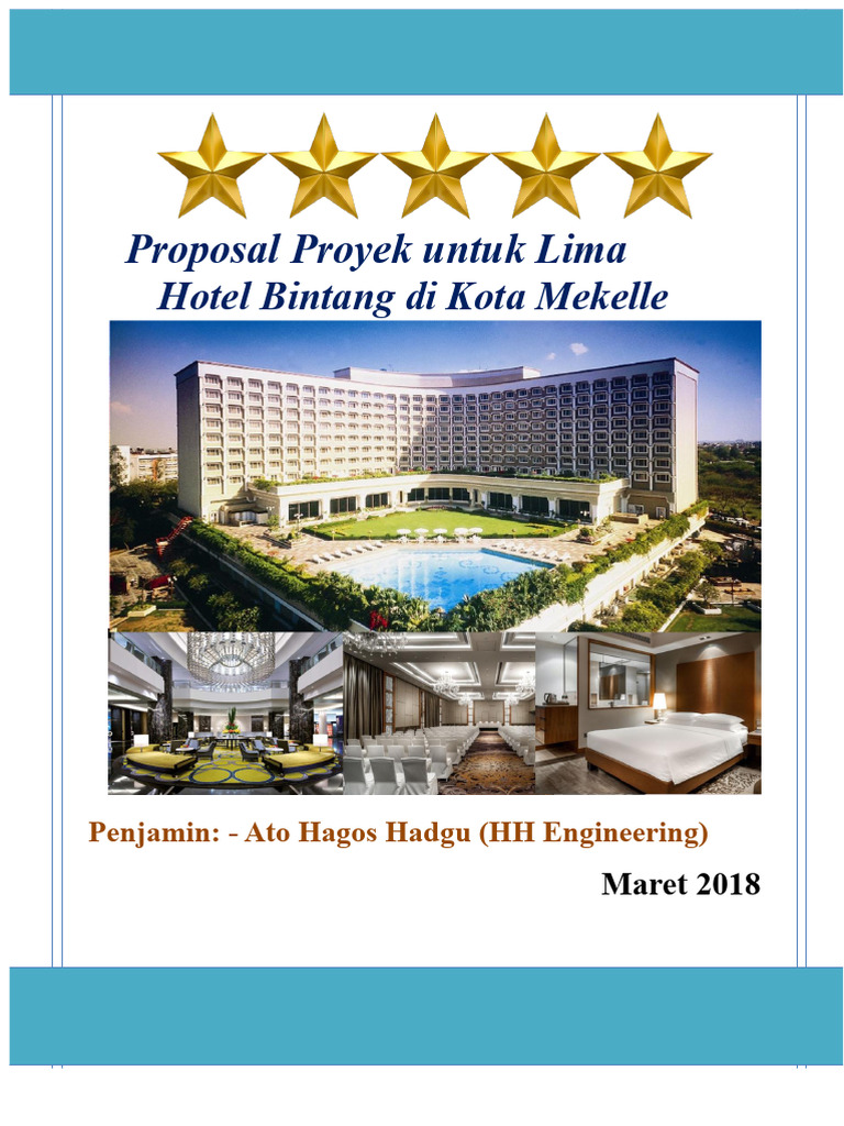 Proposal Hotel Bintang Lima Mekelle | PDF
