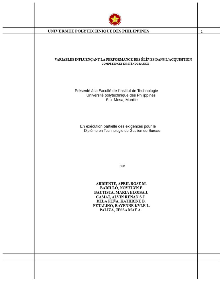 GROUPE 6 Chapitre 1 3 | PDF | Apprentissage | Échantillonnage (Statistiques)