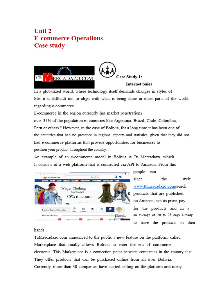 Unit 2 Case Study | PDF | E Commerce | Alibaba Group