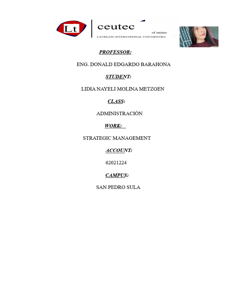 Lear Corporation Strategic Management Overview | PDF | Market ...