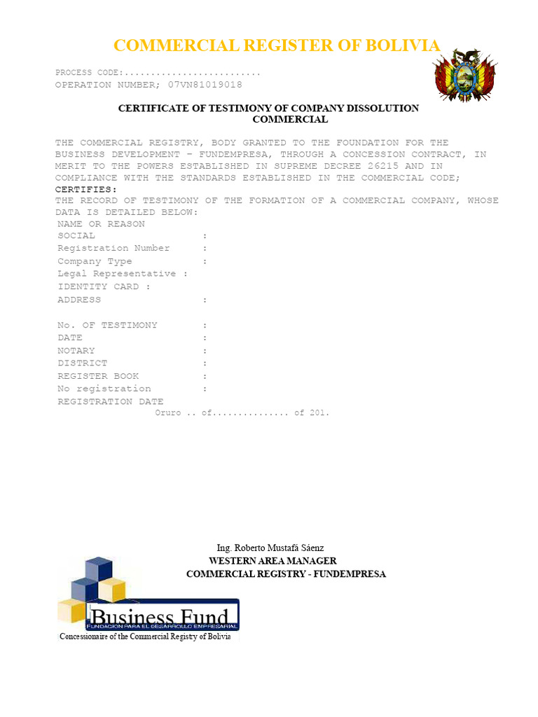 Commercial Register | PDF