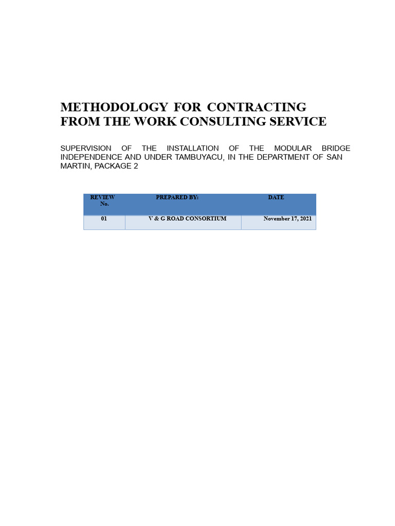 Proposed Methodology For Independence Project | PDF | Verification And ...