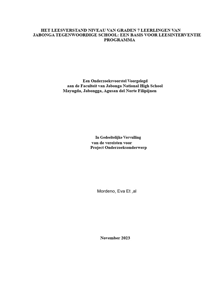 Hoofdstukken 1-3 | PDF