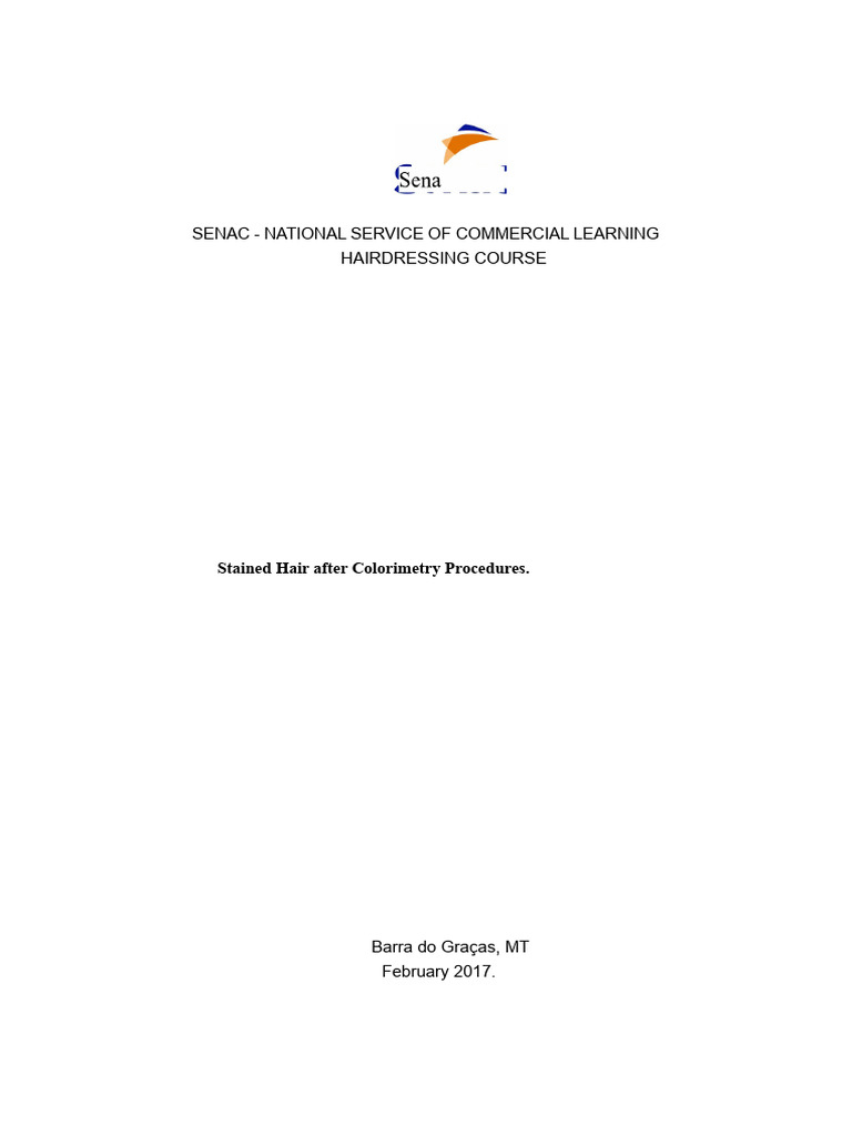 Hair Colorimetry: Stained Hair Solutions | PDF | Color | Hair
