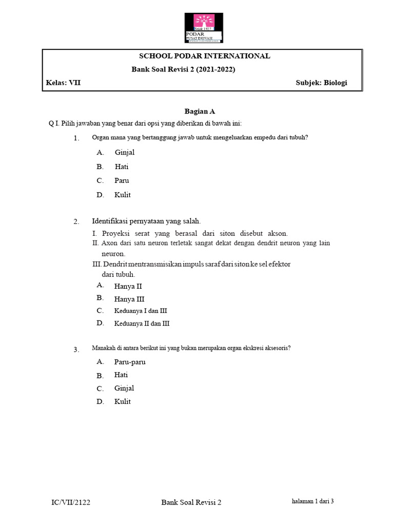 QP_ICSE_VII_Bio_RQB2 | PDF