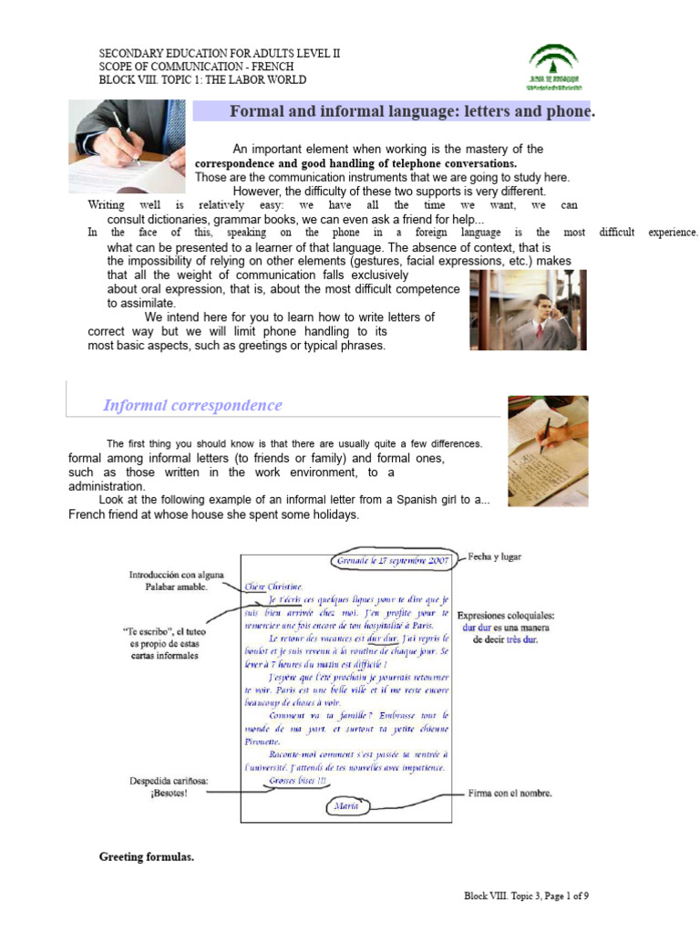 French Communication Skills for Adults | PDF | Communication | Telephone
